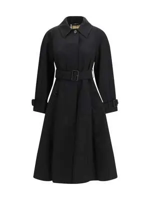 Burberry Ellingham Gabardine Trench Coat