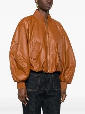Givenchy Cropped Cocoon Bomber - Multicolor