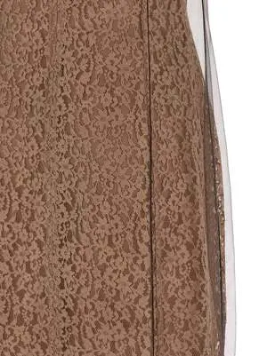 Fendi Floral Lace Midi Dress