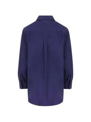 Fendi Cotton Shirt With Applique Detail - Multicolor