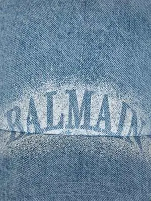 Balmain Printed Baseball Cap