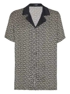 Balmain Pb Monogram Shirt - Multicolor