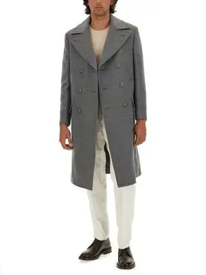 Brunello Cucinelli Double-breasted Wool Coat