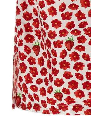 Versace Strawberry Garden Silk Shirt