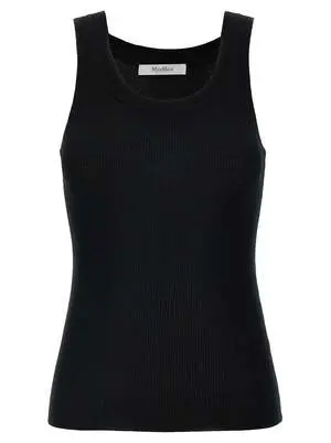 Max Mara Eliadi Ribbed Wool Top