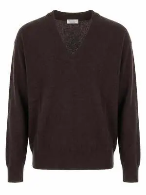 Brunello Cucinelli BRUNELLO CUCINELLI Cashmere And Wool Blend Sweater Multicolor