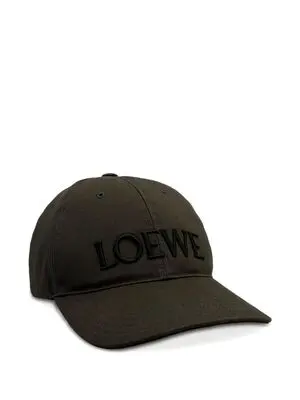 Loewe Futurist Cat Cotton Baseball Cap - Multicolor