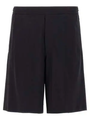 Givenchy Tailored Wool Blend Bermuda Shorts - Blue