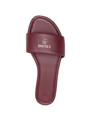 Celine Leather Flat Sandals