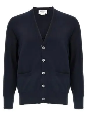 Thom Browne 4-bar Cardigan - Blue