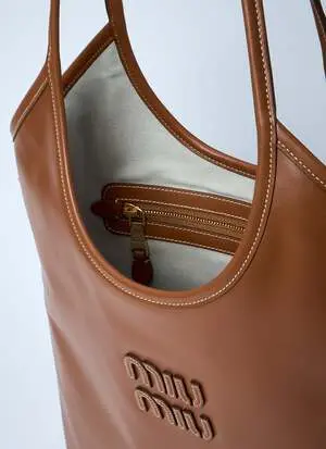 Miu Miu Leather Shoulder Bag - Multicolor