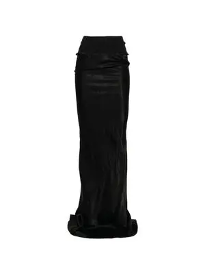 Rick Owens Rucked Long Skirt