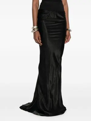 Rick Owens Rucked Long Skirt
