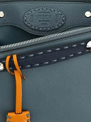 Fendi By The Way Soft Selleria Medium Handbag - Blue