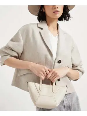 Brunello Cucinelli Leather Tote Bag - Multicolor