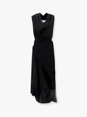 MAISON MARGIELA Silk Dress - Black