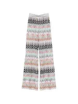 Missoni Zigzag Pattern Viscose Pants - Multicolor