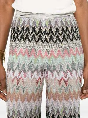 Missoni Zigzag Pattern Viscose Pants