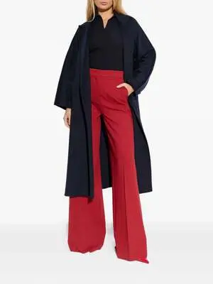 Max Mara Belted Cashmere Coat - Multicolor