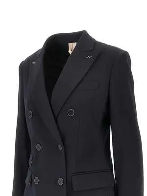 Max Mara Double-breasted Jacket - Multicolor