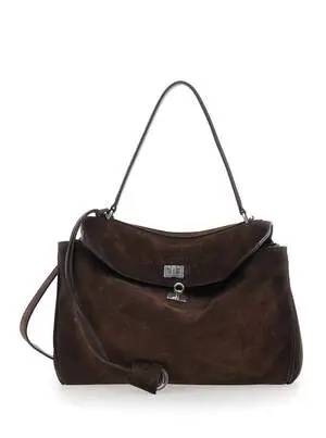 Balenciaga Rodeo Media Shoulder Bag - Brown