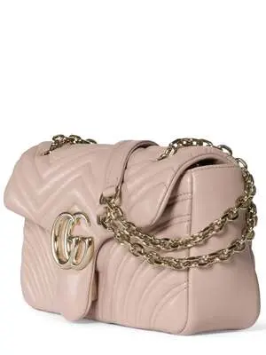 Gucci Gg Marmont Shoulder Bag - Pink