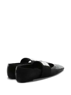 Givenchy Ballet Flats With Elastic Strap - Black