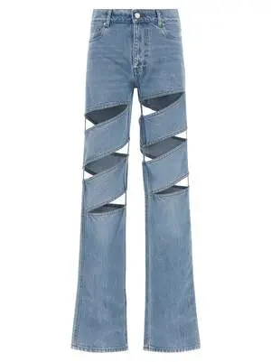 Coperni Contrast Stitching Jeans For Women