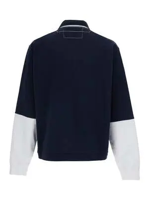 Dsquared2 Long-sleeve T-shirt With Patch Logo On The Front In Cotton For