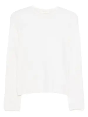 LISA YANG Georgie Cashmere Sweater Ivory - Multicolor