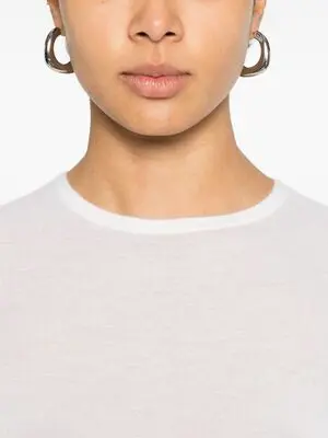 LISA YANG Georgie Cashmere Sweater Ivory - Multicolor