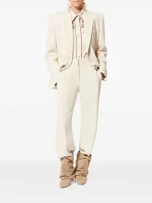 Isabel Marant Étoile Noanda Silk Blend Trousers - Multicolor