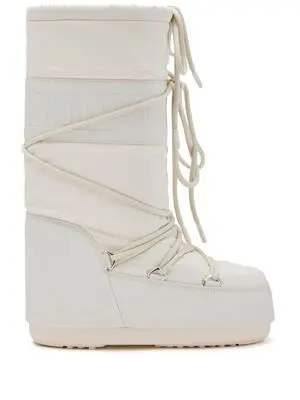Moon Boot Tie Fastening Boots For Women