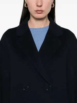 Max Mara Wool Long Coat - Multicolor