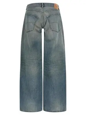 Balenciaga Baggy Outback Cotton Jeans