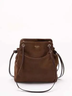 Prada Calf Leather Shoulder Bag