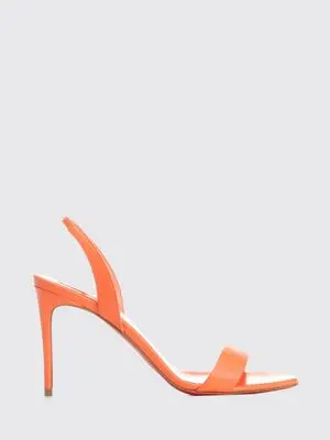 Orange Strappy Heels