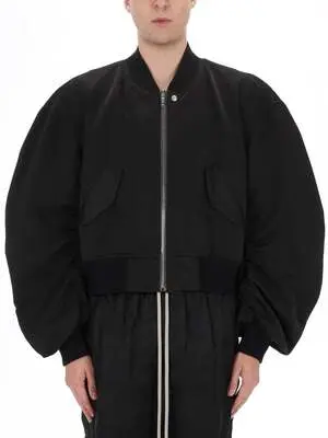 Rick Owens Bomber Flight Jacket - Black