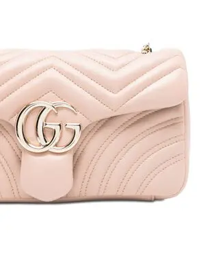 Gucci Gg Marmont Leather Shoulder Bag - Multicolor