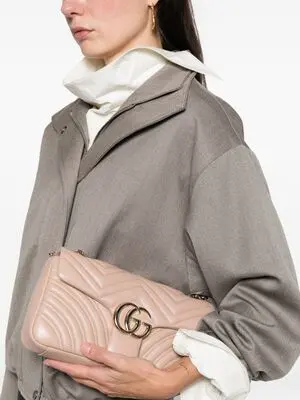Gucci Gg Marmont Leather Shoulder Bag - Multicolor