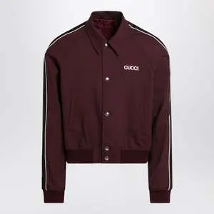 Gucci Wool Blend Bomber Jacket
