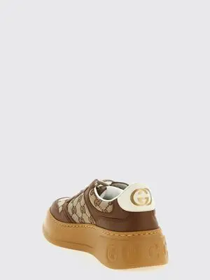 Gucci Calfskin Leather Sneakers