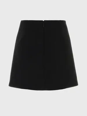 Gucci A-line Skirt With Double G Detail