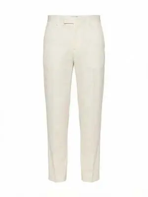 Fendi Wool Tailored Trousers - Multicolor