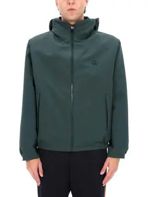 Gucci Zip-up Hooded Jacket With Logo Detail