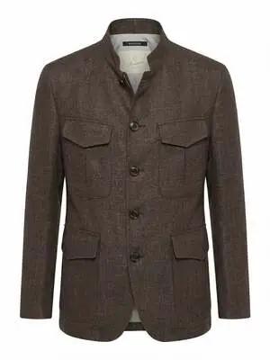 MONTECORE Wool Stand Collar Jacket