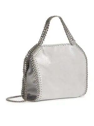 Stella McCartney Metallic Falabella Mini Tote Bag