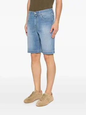 Jacob Cohen Nicolas Slim Fit 5-pocket Bermuda Shorts - Multicolor