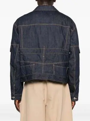 Dsquared2 Denim Jacket With Paneled Design