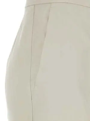 Max Mara High-waisted Linen Pants - Multicolor